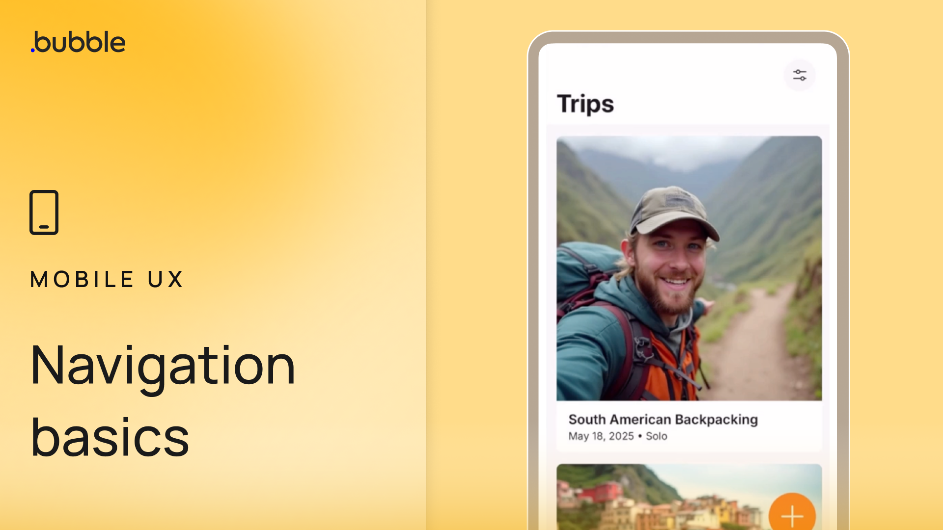 Navigation basics (Lesson 2.2) | Bubble